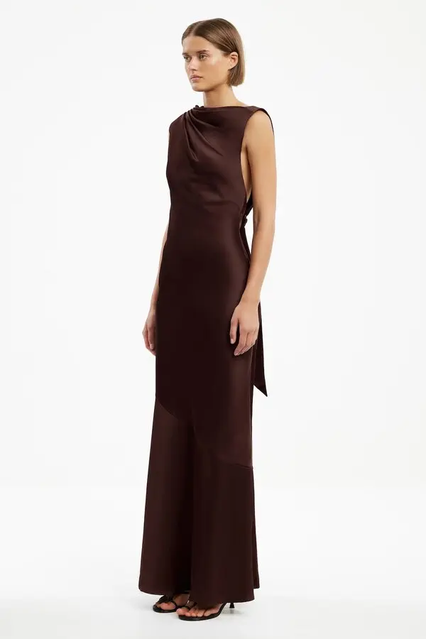 significant other lana maxi dress The Lana Maxi Dress in Bordeaux is a statement piece SO ONLINE AU Women's Lana