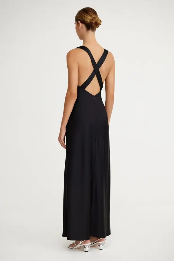 lucile bias maxi dress Significant Other Lucile Bias Maxi Dress - Ice Blue - 40% Off