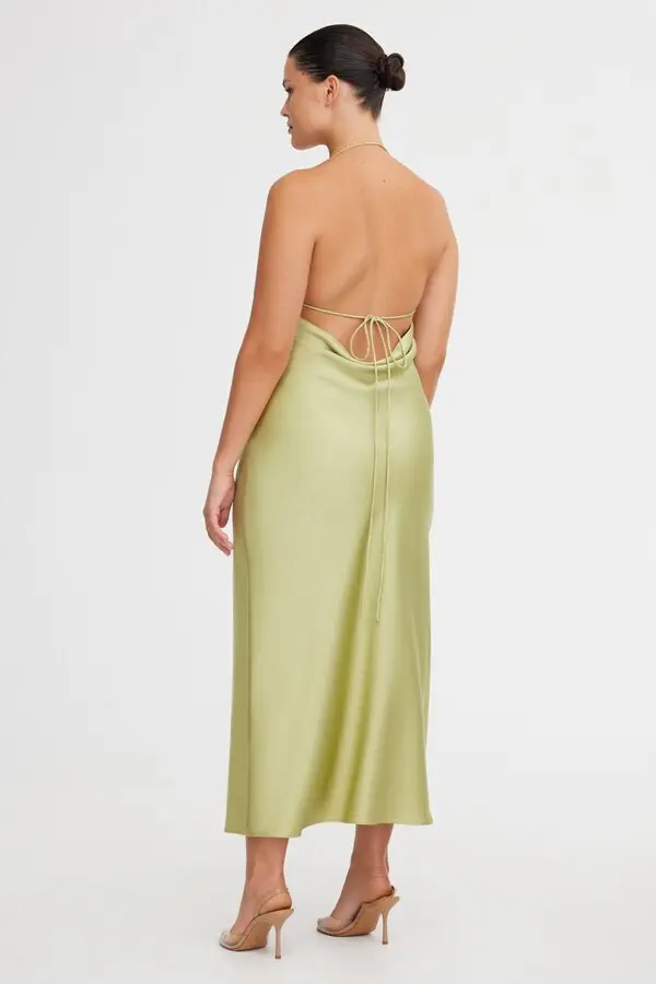 Significant Other Danika Cowl Dress - Matcha