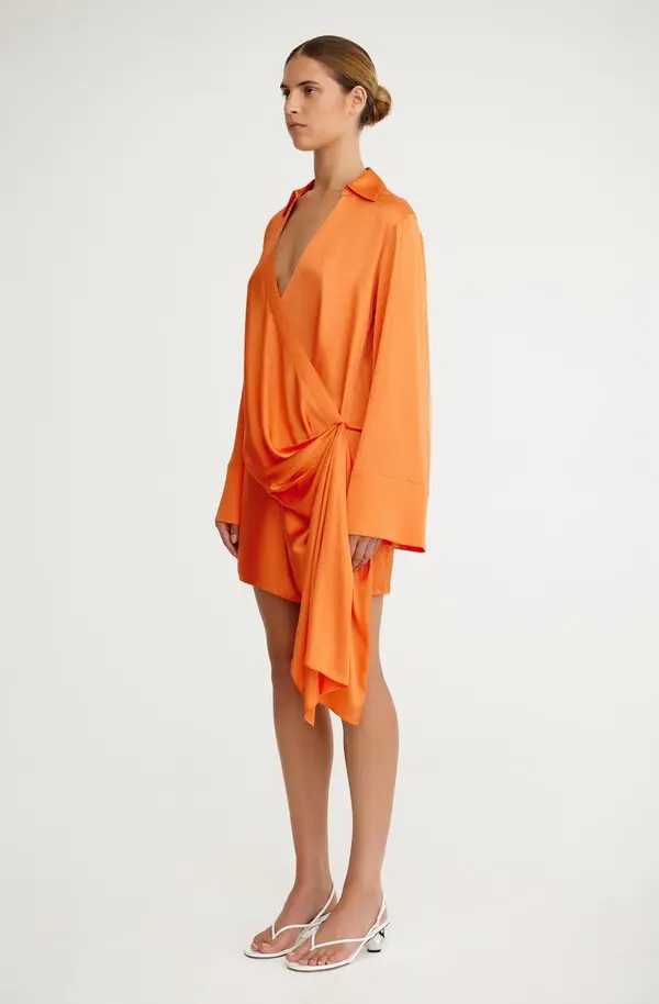Significant Other Elaina Wrap Midi Dress