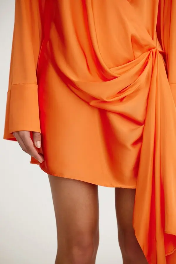Significant Other Elaina Wrap Midi Dress