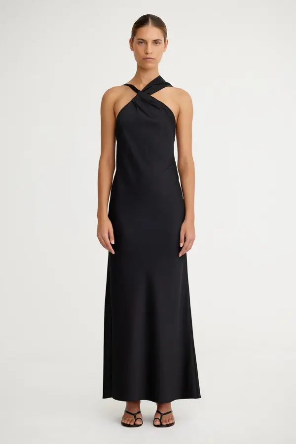 Significant Other Lucile Draped Maxi Dress