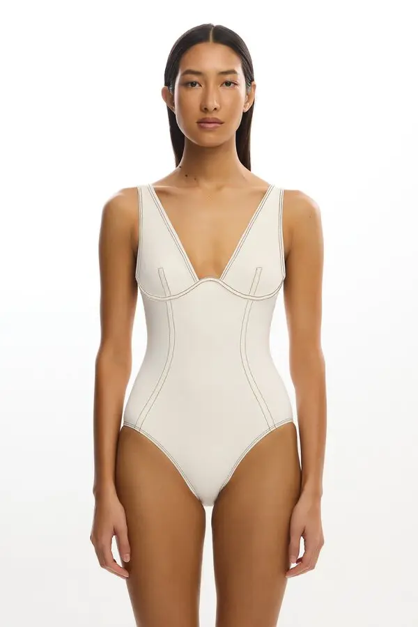 Significant Other Corinne Maillot One-piece - Ivory