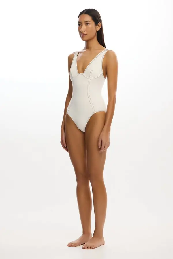 Significant Other Corinne Maillot One-piece Swimsuit - Ivory