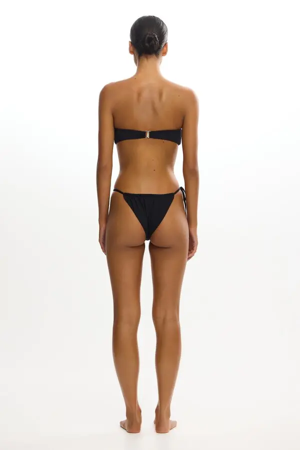 Significant Other Jasmin Tie Bikini Brief - Black