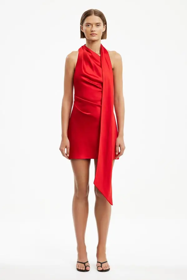 Significant Other Nadia Mini Dress - Cherry