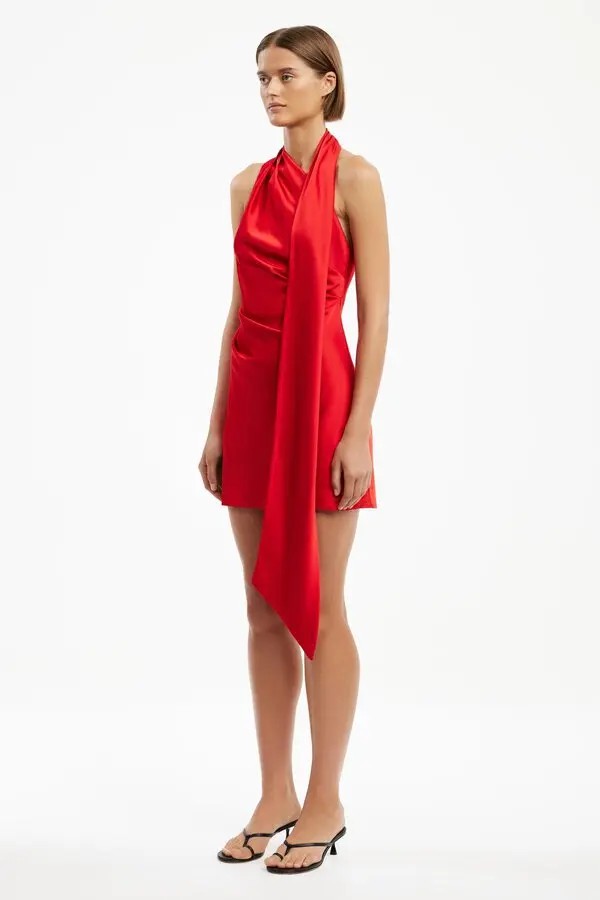 Significant Other Nadia Mini Dress - Cherry