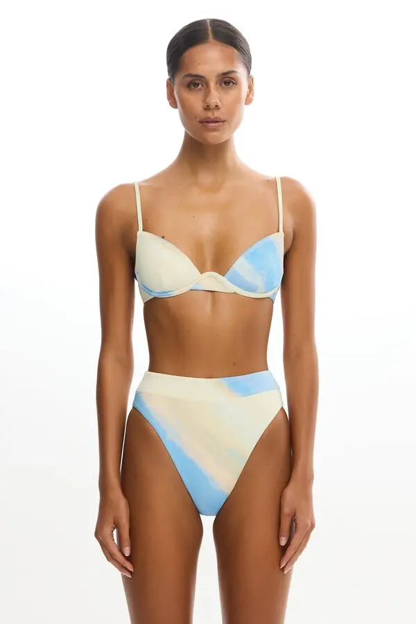 Significant Other Corinne High Brief - Vista Stripe