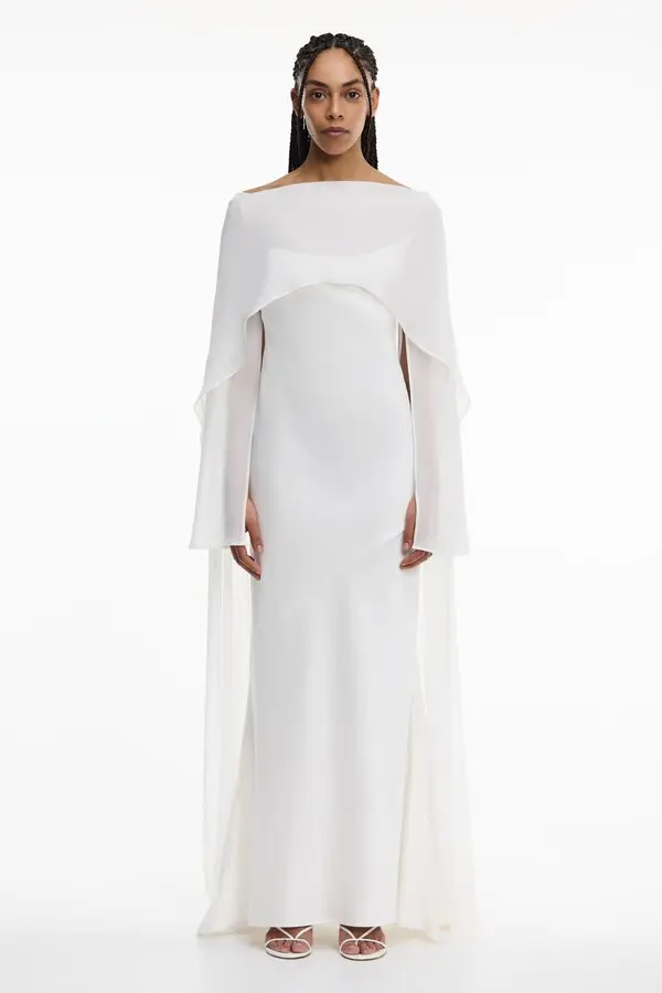 Significant Other Devlyn Long Sleeve Gown - Ivory