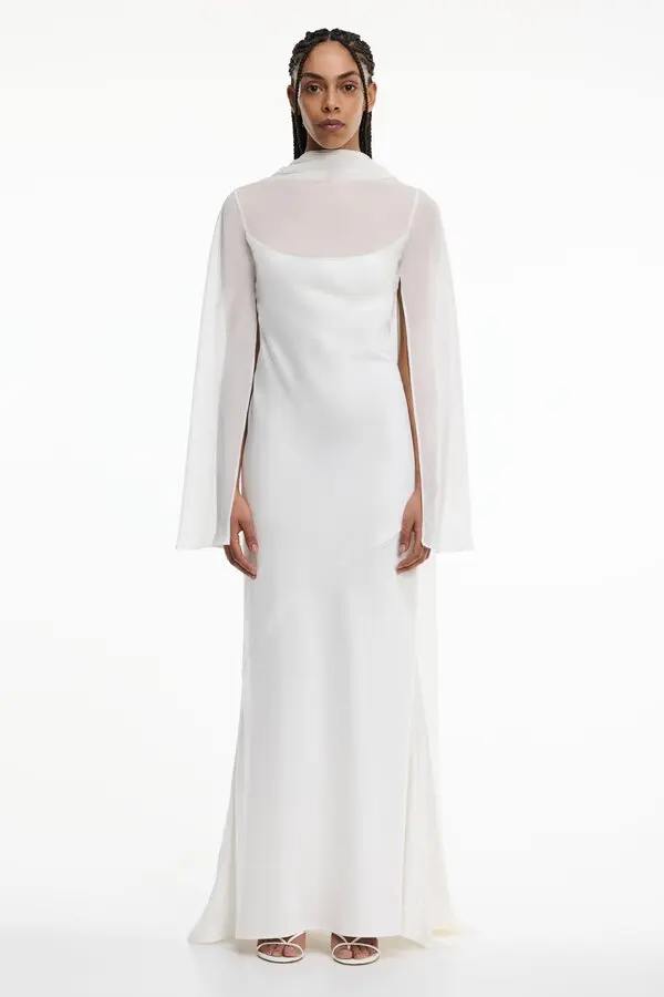 Significant Other Devlyn Long Sleeve Gown - Ivory