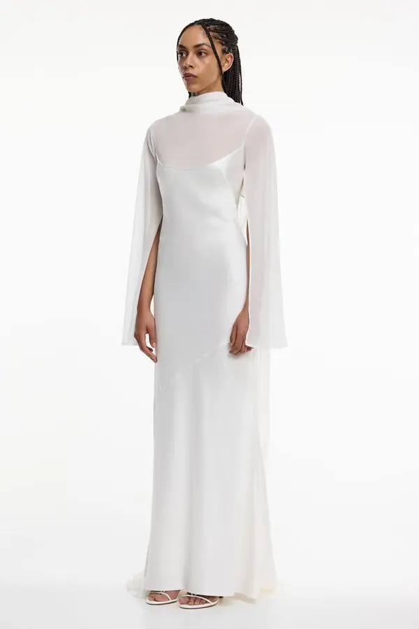 Significant Other Devlyn Long Sleeve Gown - Ivory