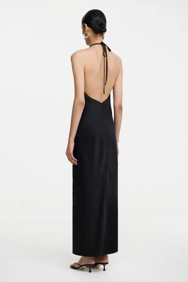becca halter dress Significant Other - Black - 70% Off flowy short dress for women