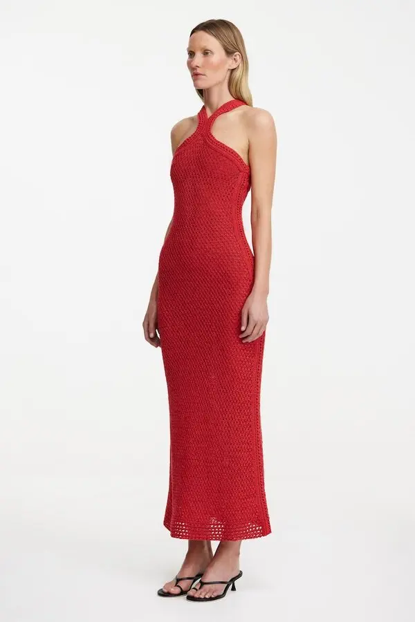 Significant Other Oakleigh Semi Sheer Midi Dress