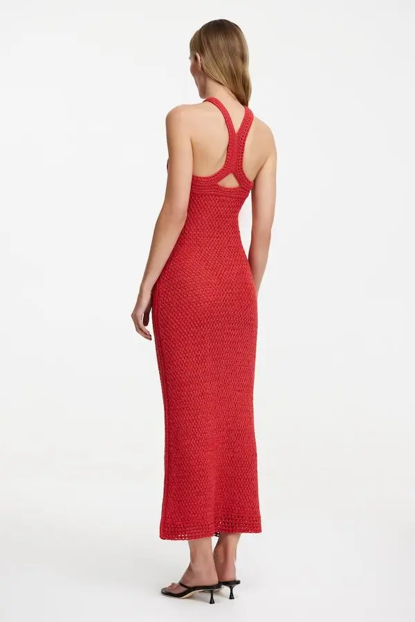Significant Other Oakleigh Semi Sheer Midi Dress