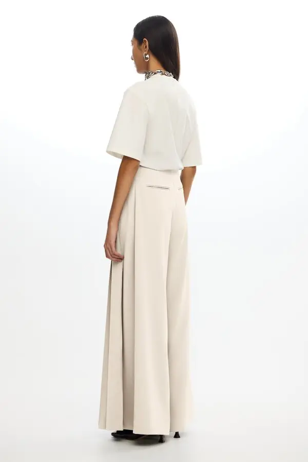 Significant Other Wide-leg Pants - Alabaster