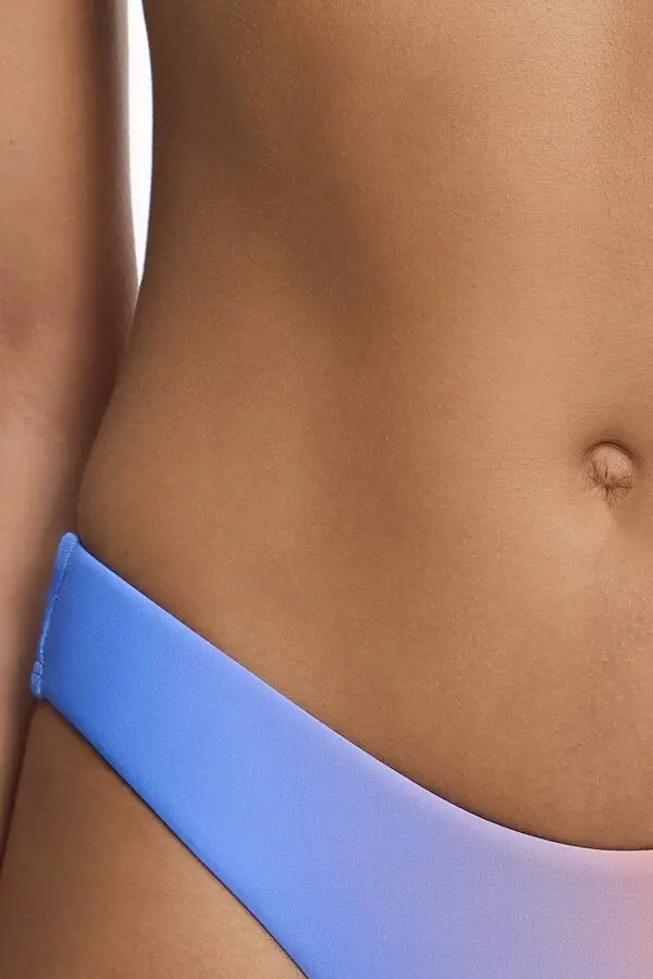 Significant Other Aleia Brief Bikini Bottom - Blue Gradient