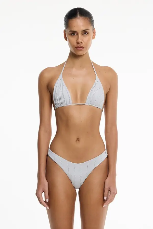 Significant Other Aleia Swim Brief - Pewter