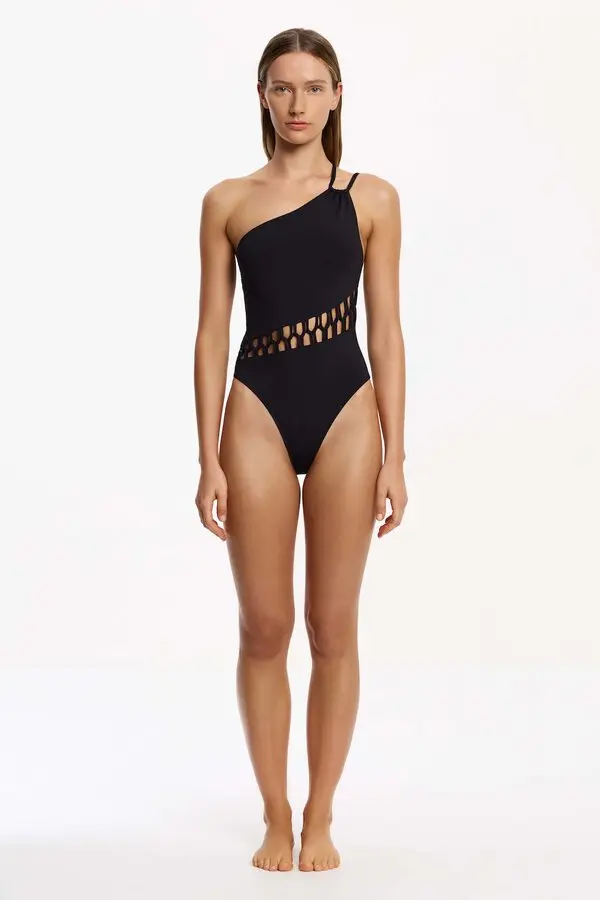 Significant Other Sculpted One-piece Swimsuit - Black