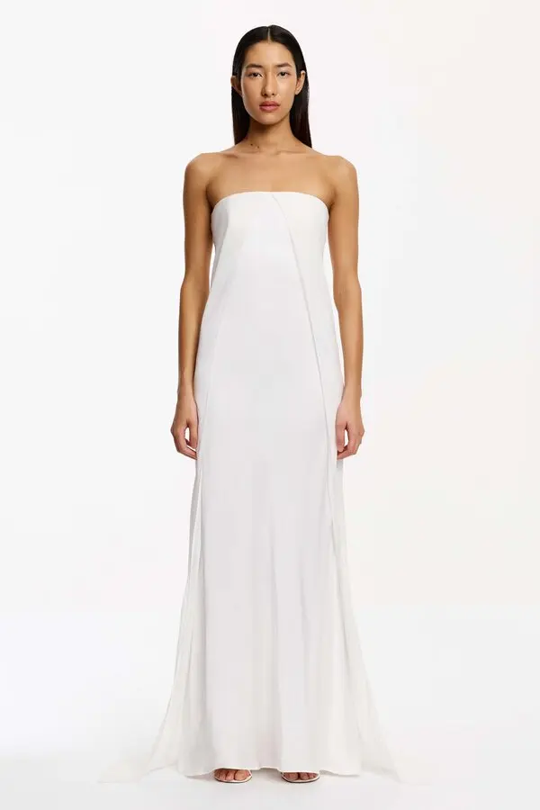 Significant Other Strapless Gown - Ivory
