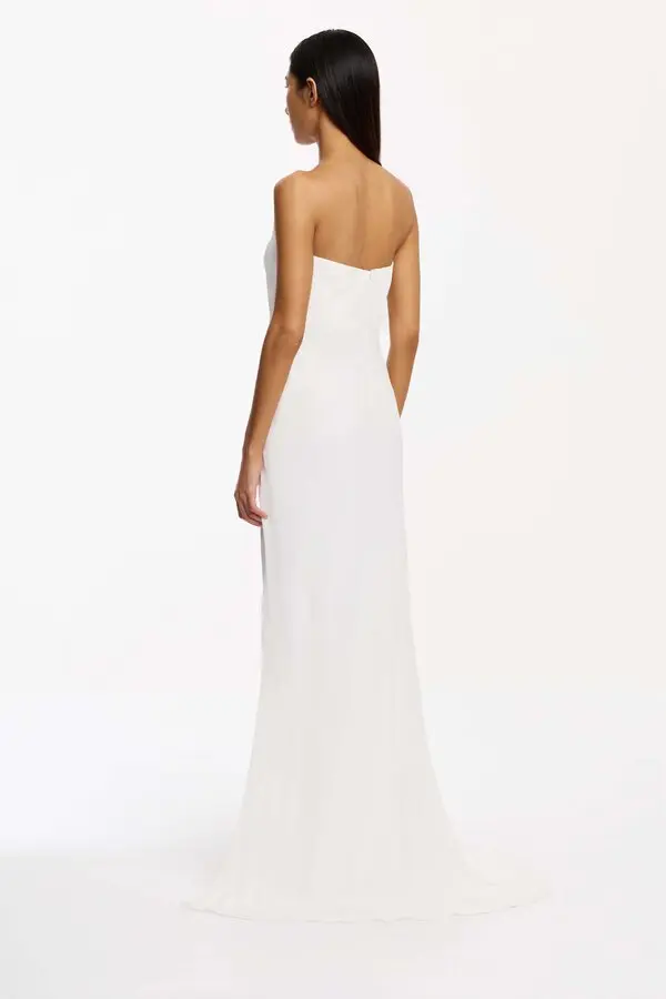 Significant Other Eevie Strapless Gown - Ivory
