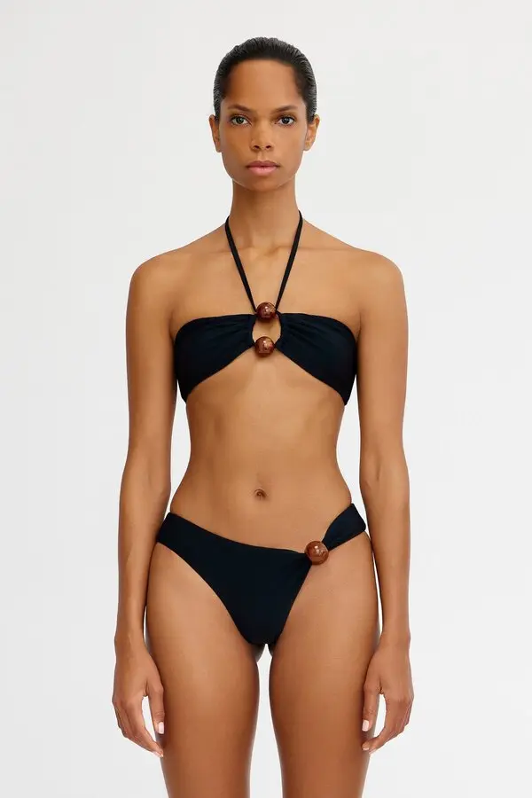 Significant Other Niah Bikini Brief - Black