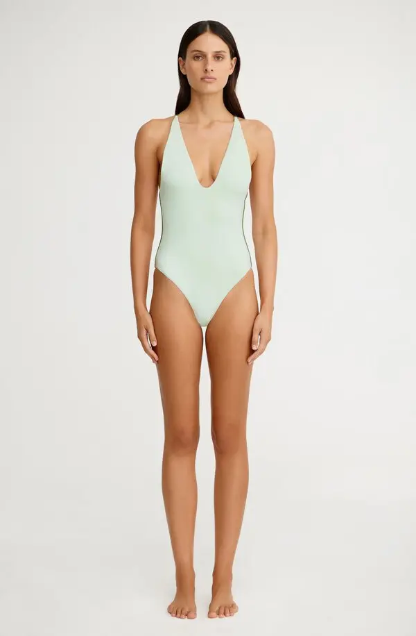 Significant Other Rochelle Maillot One Piece - Honeydew