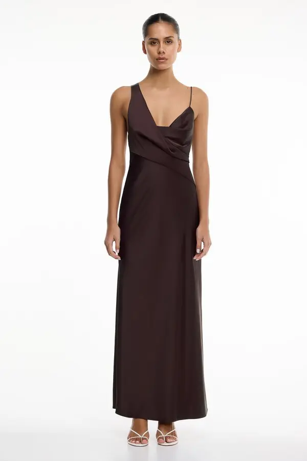 Significant Other Adriana Maxi Dress - Chocolate
