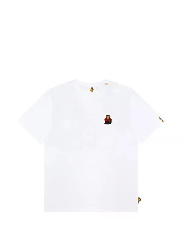 A BATHING APE Print T-shirt - White