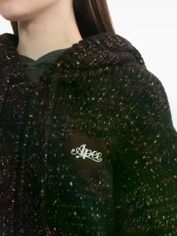 AAPE BY *A BATHING APE Hooded Zip Knitwear