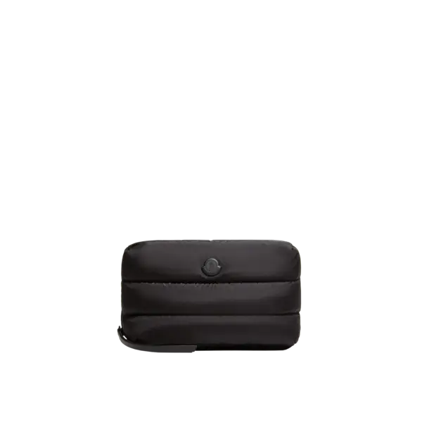 Moncler Caradoc Quilted Beauty Case - Black