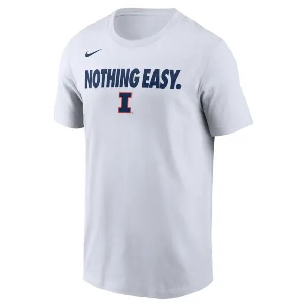 Nike Illinois Fighting Illini Ncaa Legend T-shirt - White