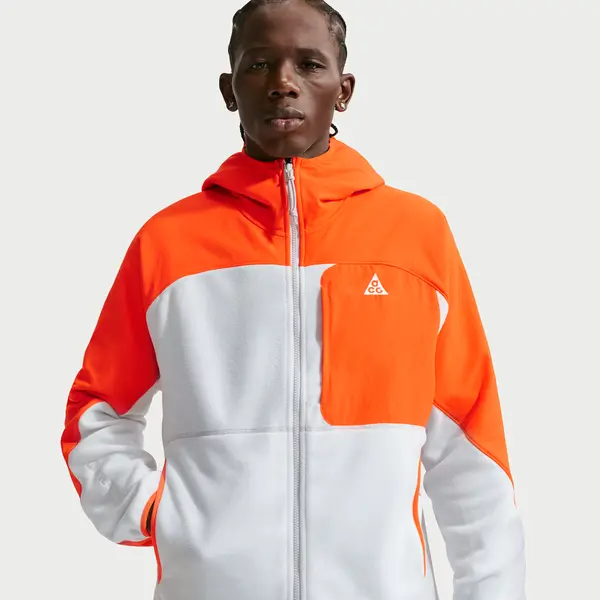 Nike Wolf Tree" Plus Full-zip Hooded Mid Layer