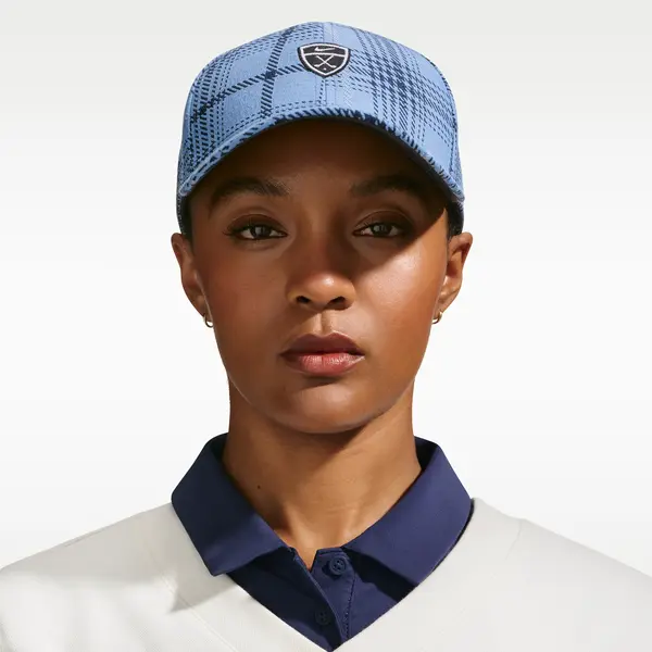Nike Club Golf Tartan Cap - Blue
