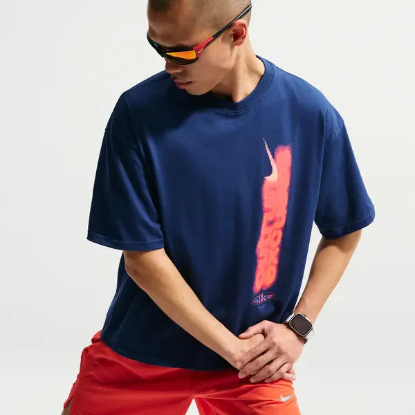 Nike Short-sleeve Running T-shirt - Blue