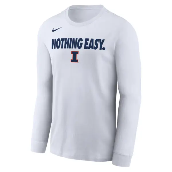 Nike Illinois Fighting Illini Ncaa Legend T-shirt - White