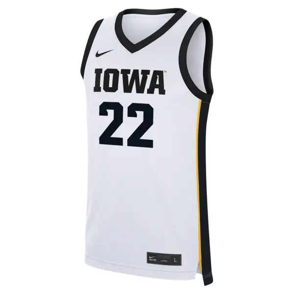 Nike Caitlin Clark Iowa Replica Dri-fit College Basketball Jersey - White
