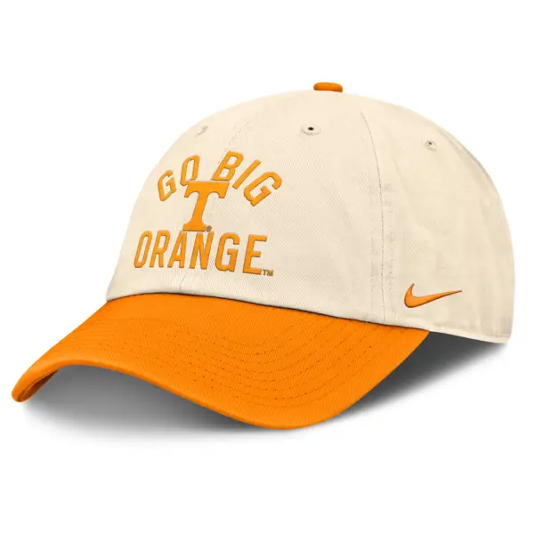 Nike Tennessee Primetime 2-tone Club College Adjustable Hat - Brown