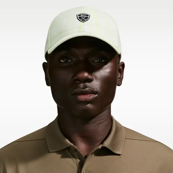 Nike Club Golf Tartan Cap - White