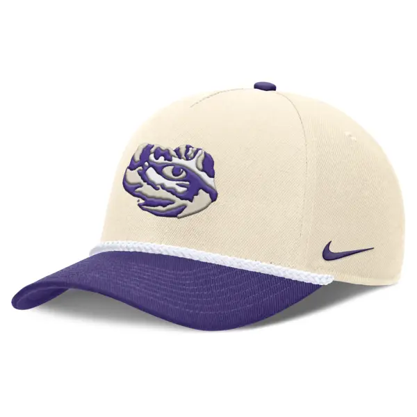 Nike Lsu Primetime Rope Two-tone Rise Adjustable Hat - Brown