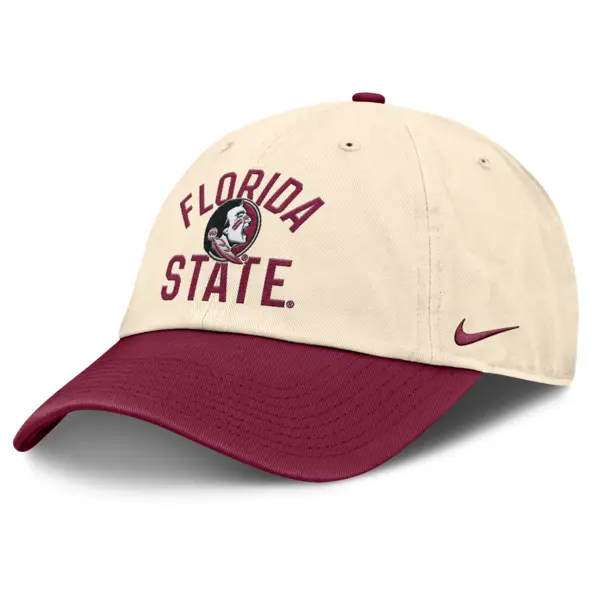 Nike Florida State Primetime 2-tone Club Adjustable Hat - Brown