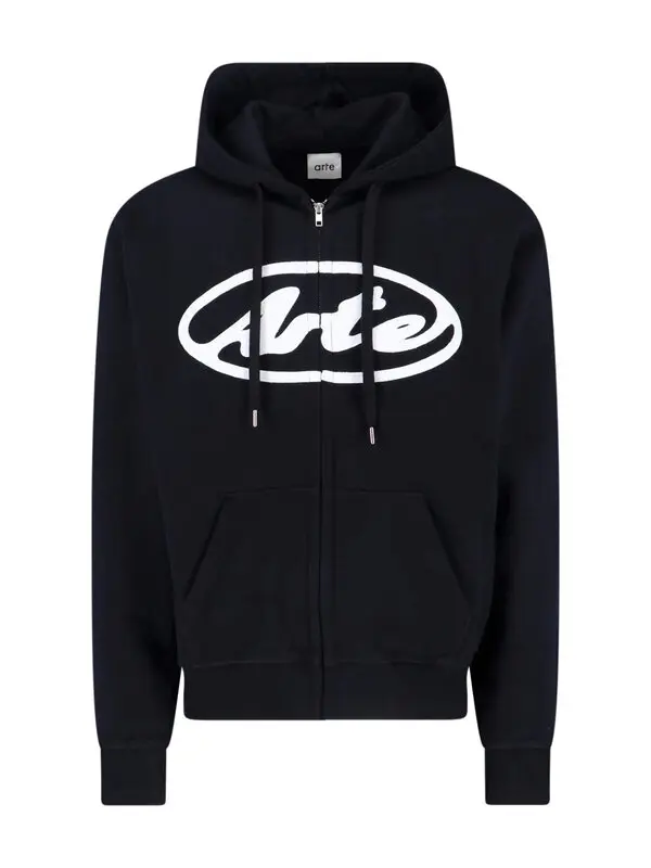 ARTE Circle Logo Zip Up Hoodie