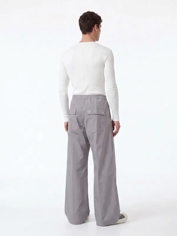 Rick Owens Viscose And Silk Blend T-shirt