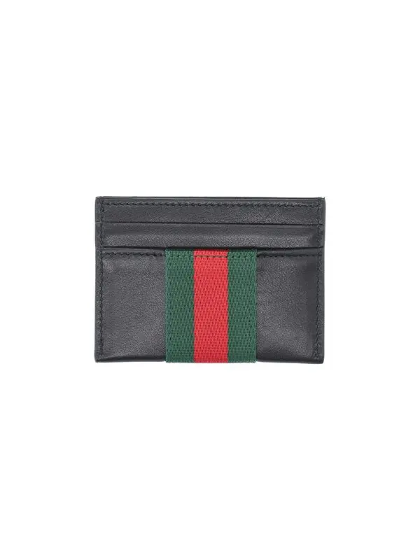 Gucci Card Holder "web Trademark