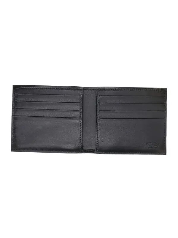 Gucci Bi-fold Wallet "web Trademark - Black