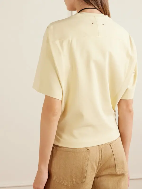 Ossou Shale Jersey T-shirt - Yellow
