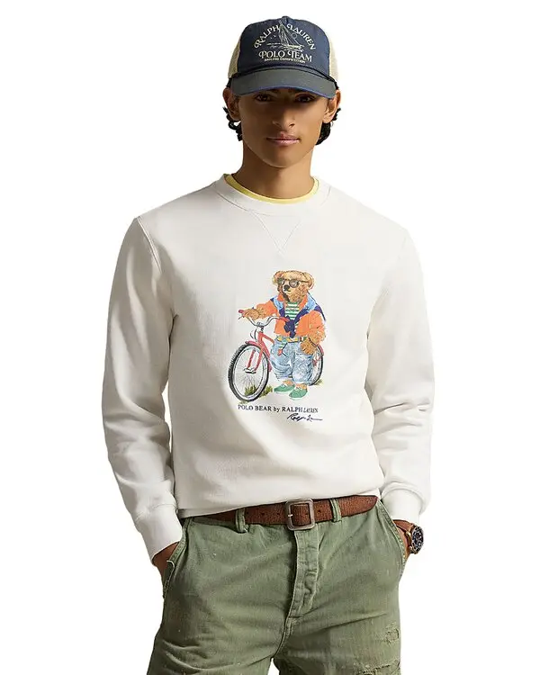 Polo Ralph Lauren Polo Bear Fleece Sweatshirt - White
