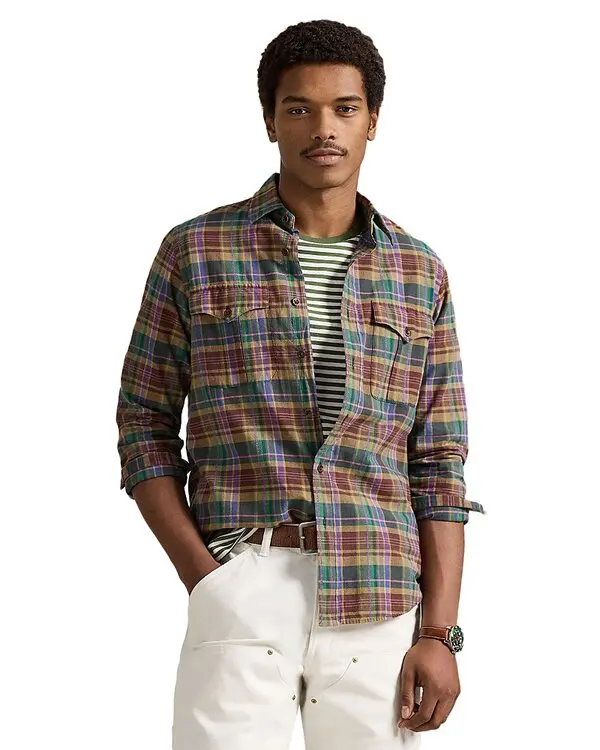 Polo Ralph Lauren Classic Fit Madras Shirt - Multi