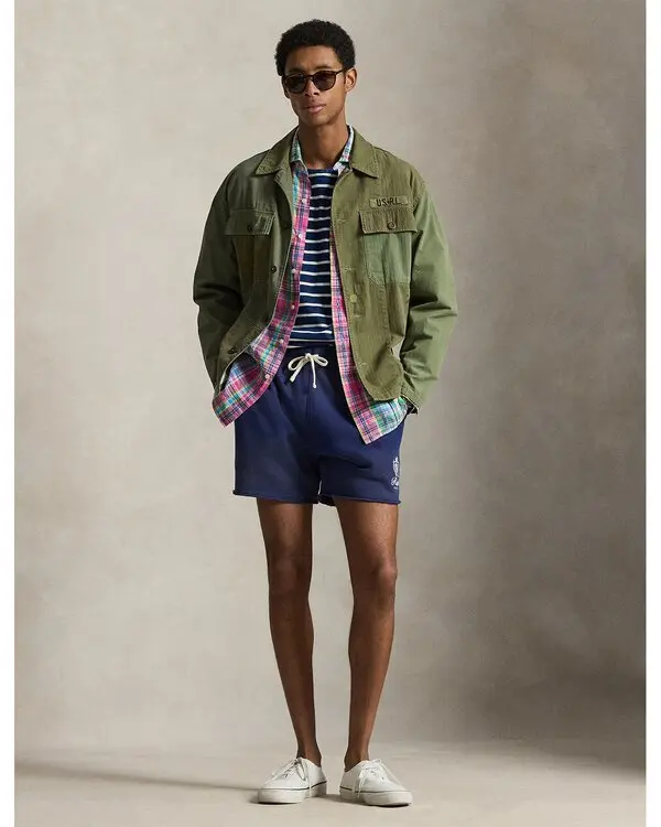 Polo Ralph Lauren Relaxed Fit Fleece Graphic Shorts