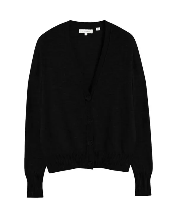 Chinti & Parker Merino Wool Cardigan - Black