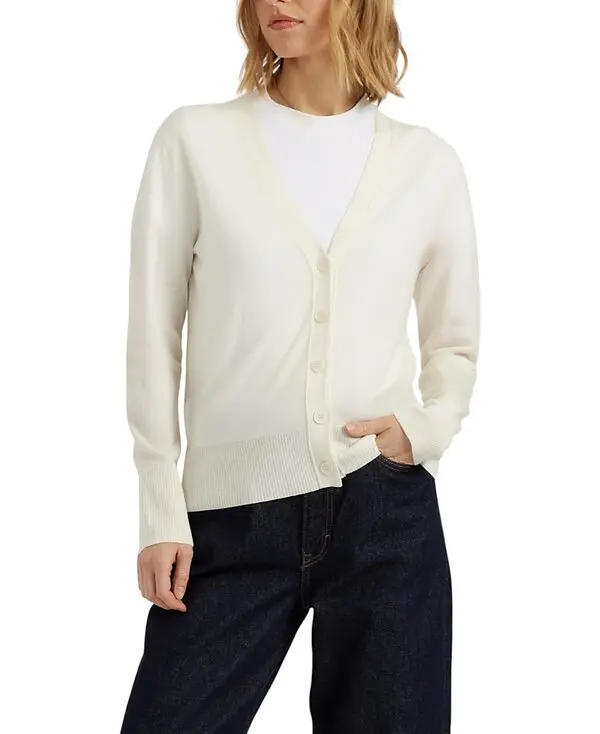 Chinti & Parker Merino Wool Cardigan - Cream